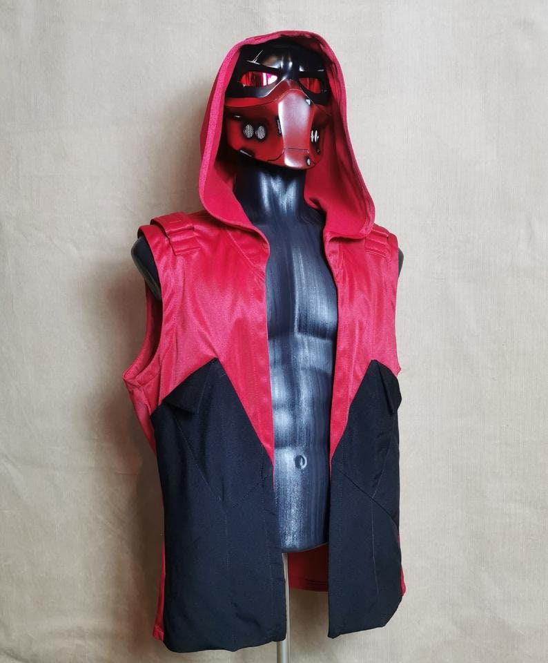 Red Hood Outlaw Jacket for Men Jason Todd DC comics | Etsy