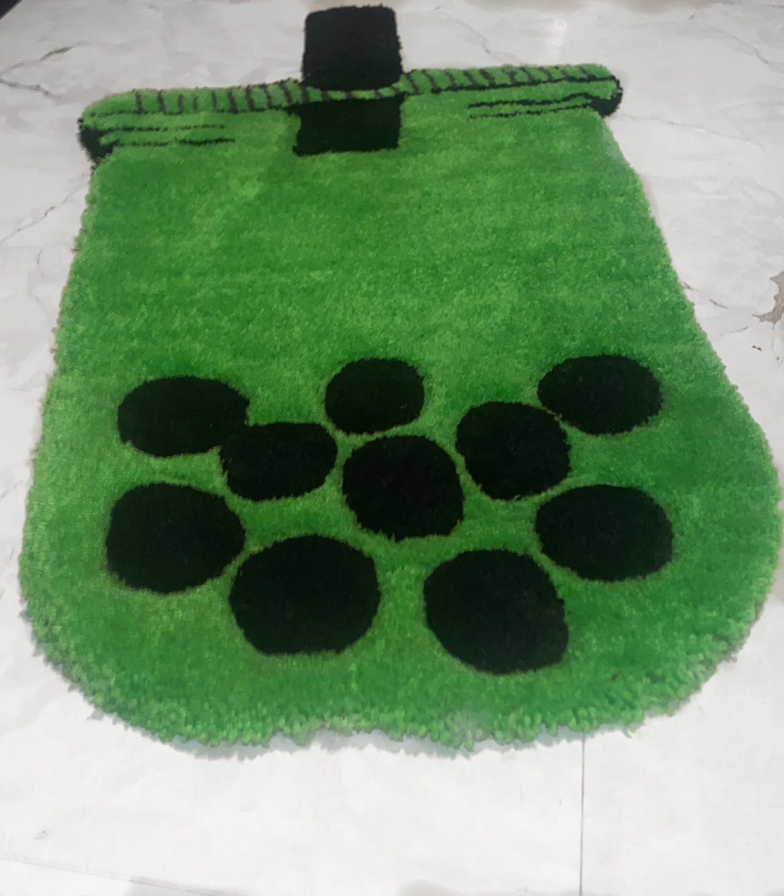 Boba Tea Tufted Rug | Bubble Tea Rug | Green Rug - Etsy