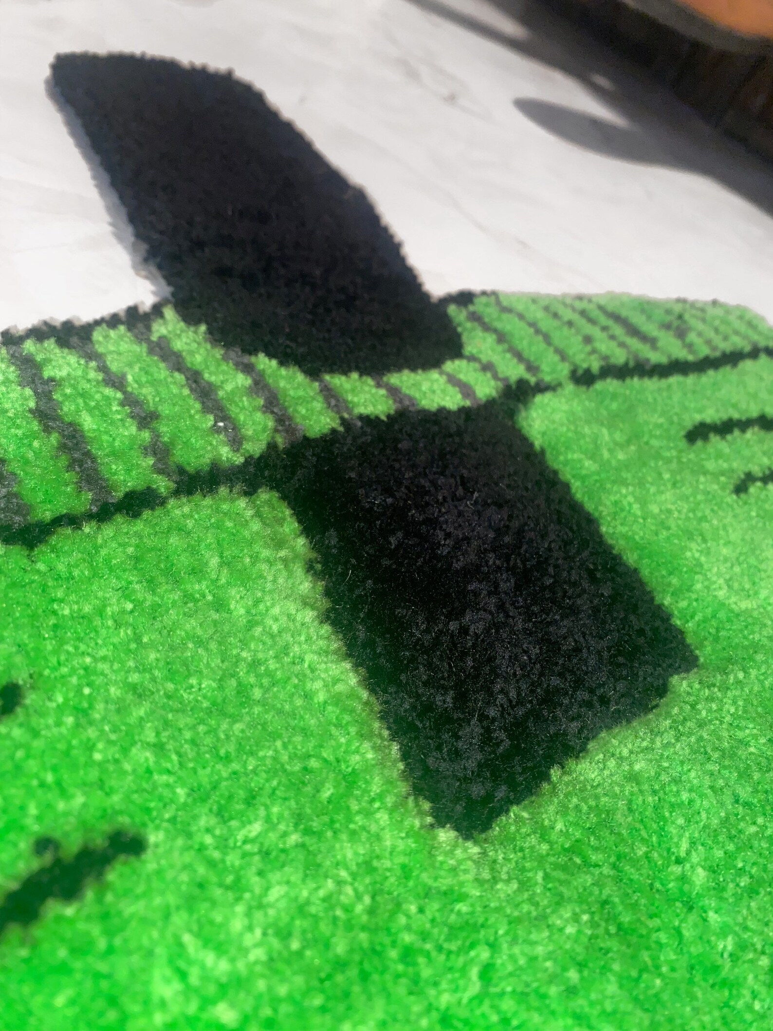 Boba Tea Tufted Rug | Bubble Tea Rug | Green Rug - Etsy