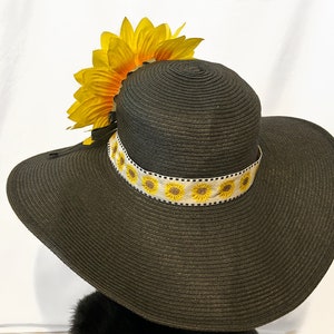 Easter Sunday Custom Hat| Black | Derby| Church Hat| Couture Hat ...