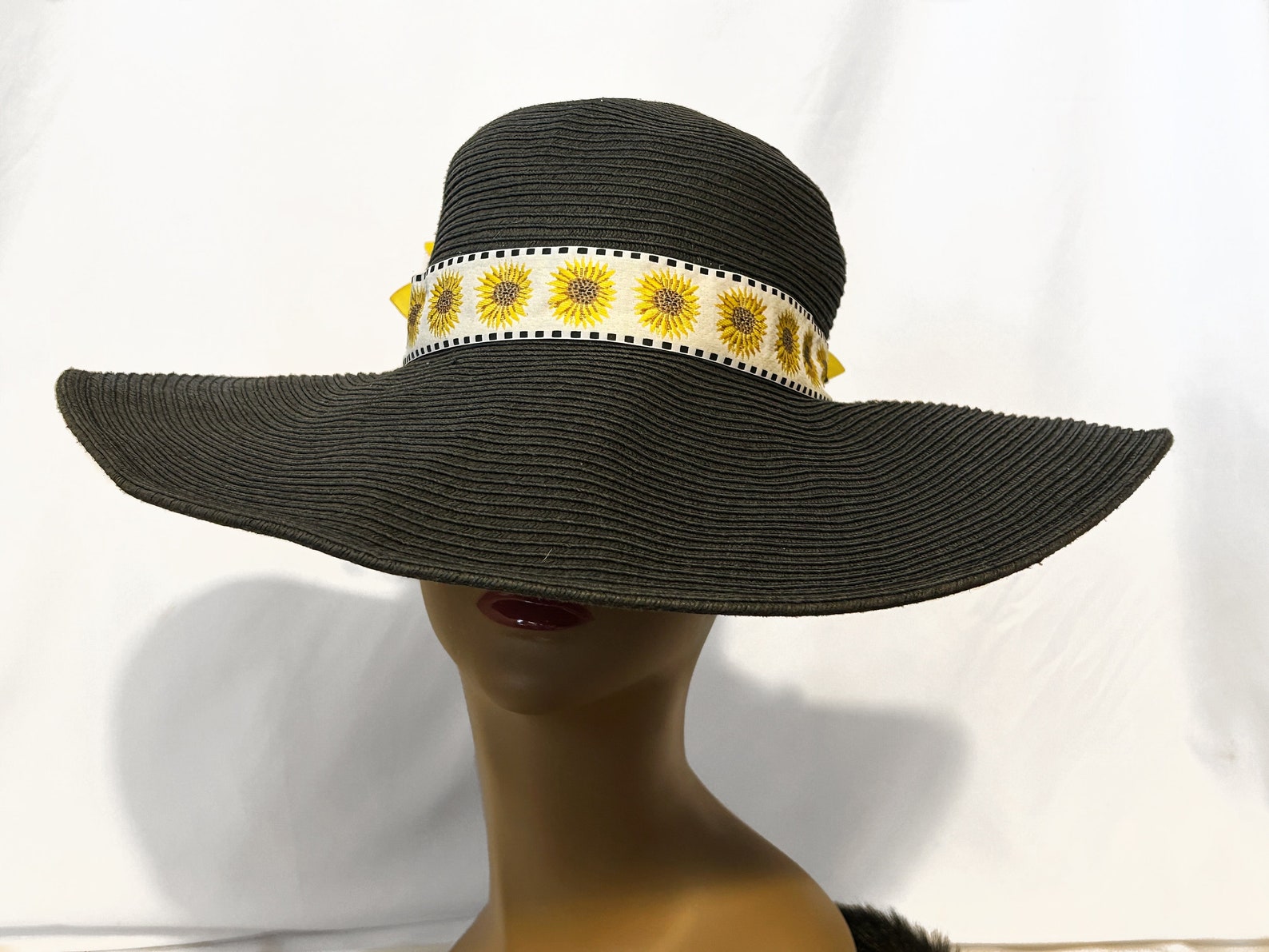 Easter Sunday Custom Hat| Black | Derby| Church Hat| Couture Hat ...