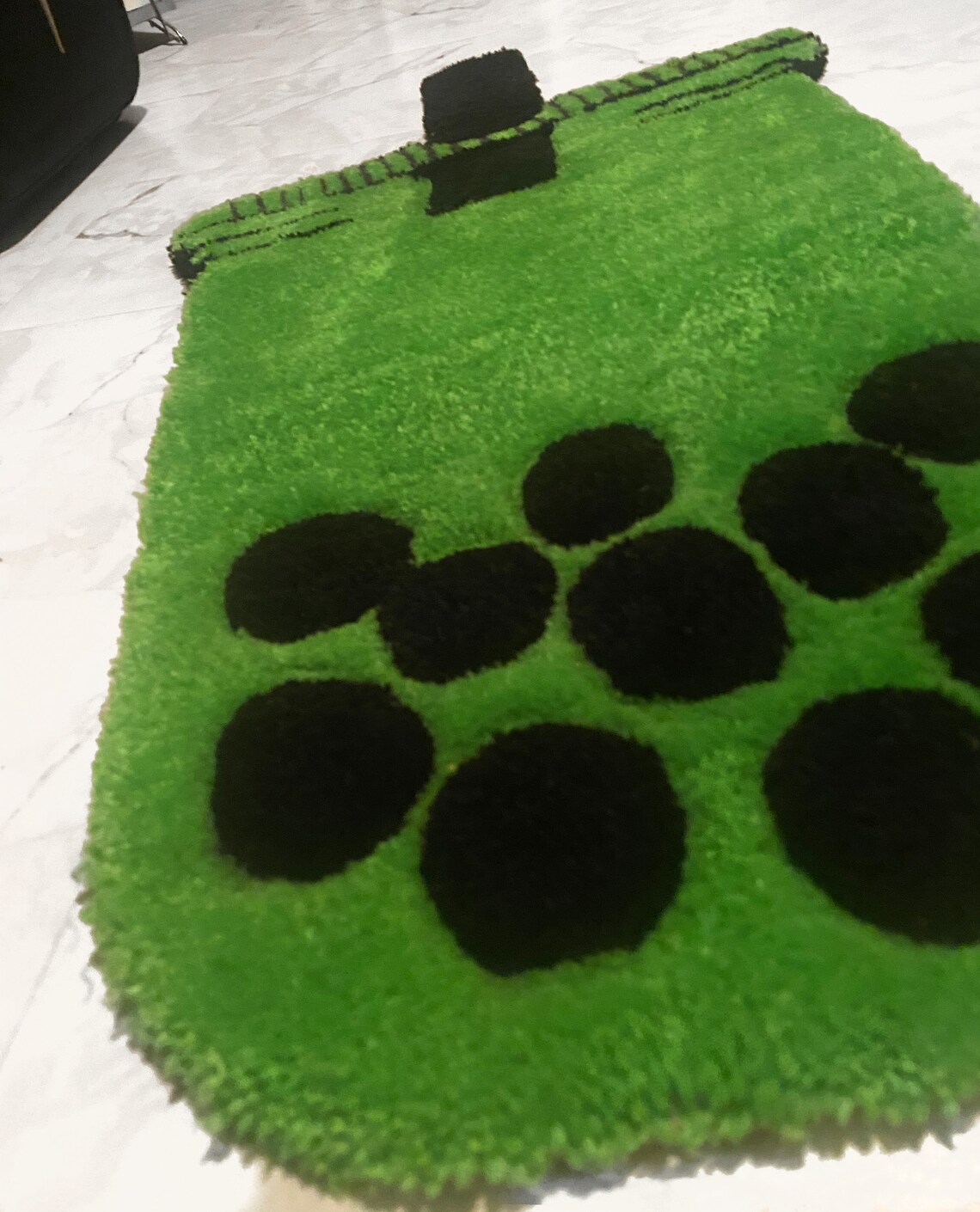 Boba Tea Tufted Rug | Bubble Tea Rug | Green Rug - Etsy