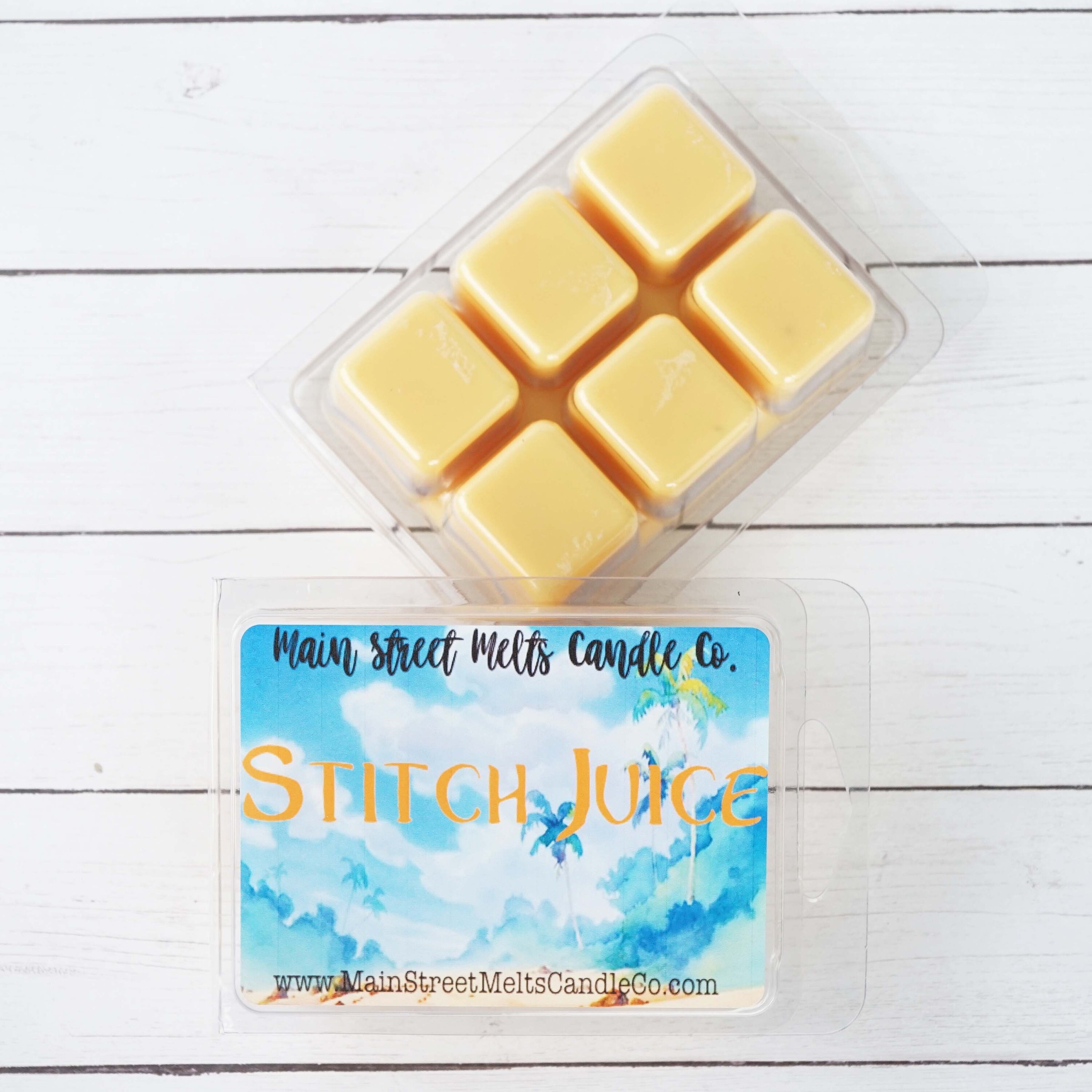 STITCH JUICE Soy Wax Melt Disney Inspired Candles Natural Soy | Etsy