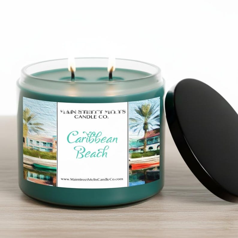Caribbean Beach | Disney Inspired Scented Soy Candle - Resort Lobby ...