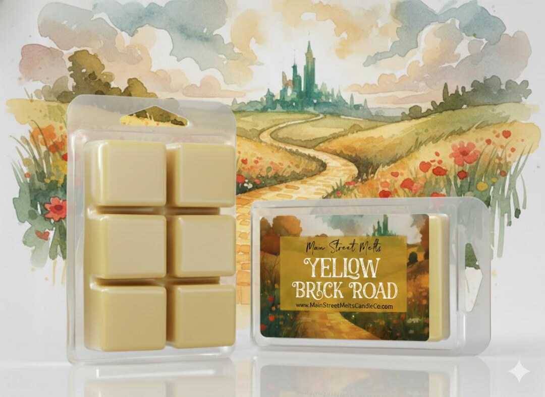 Yellow Brick Road | Wizard of Oz Inspired Wax Melt - Scented Soy Candle ...