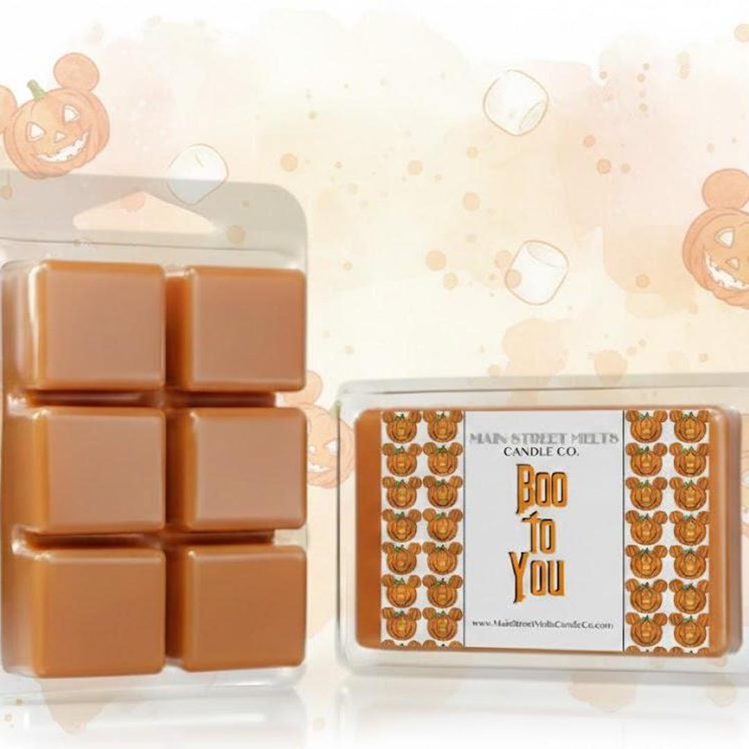 Boo to You | Disney Inspired Wax Melt - Pumpkin Vanilla Marshmallow ...