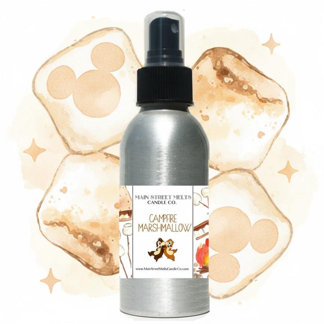 Campfire Marshmallow Room Spray - Disney Inspired Scent - 4oz Fragrance ...