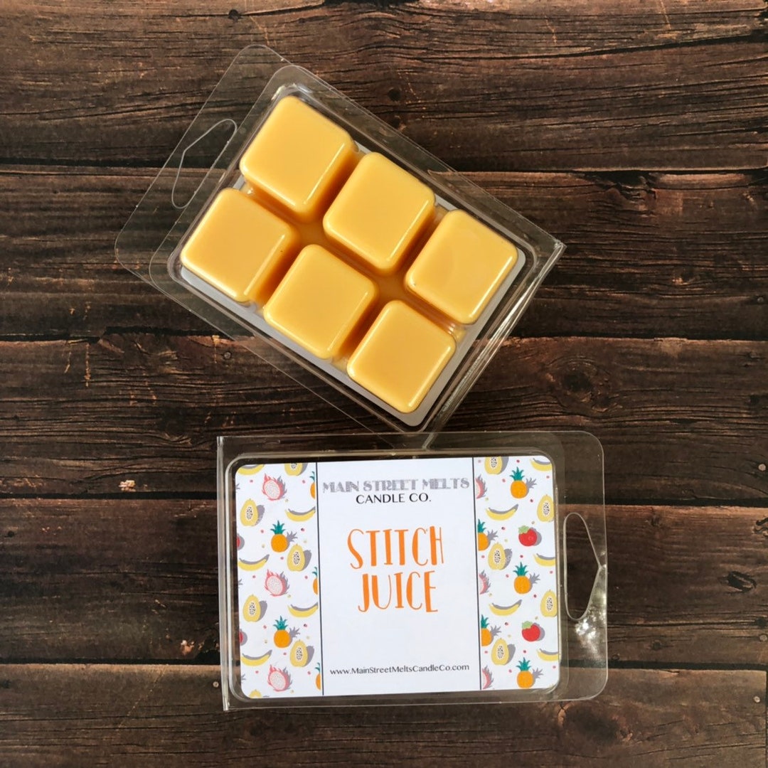 STITCH JUICE Soy Wax Melt Disney Inspired Candles Natural Soy Wax Main ...
