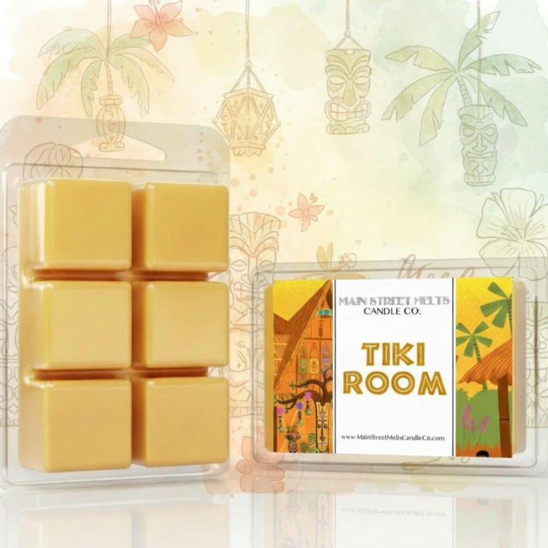 Tiki Room | Disney Inspired Wax Melt - Scented Soy Candle Tart - Etsy