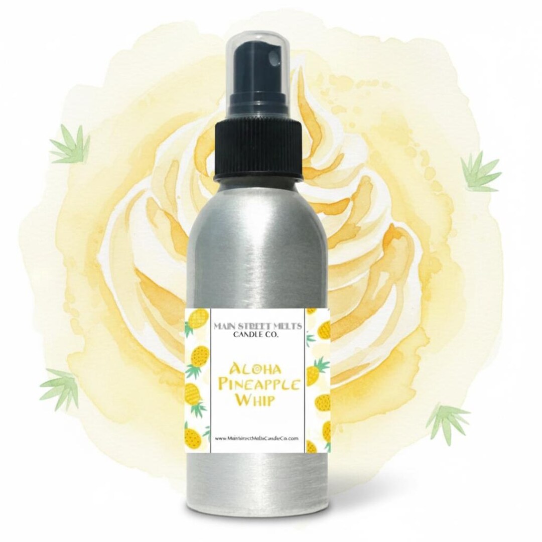 Aloha Pineapple Whip Room Spray - Disney Inspired Scent - 4oz Fragrance ...