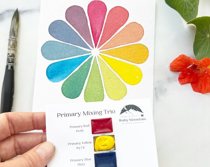 The Icelandic Collection. A Handmade Watercolor Paint Set Featuring 3 ...