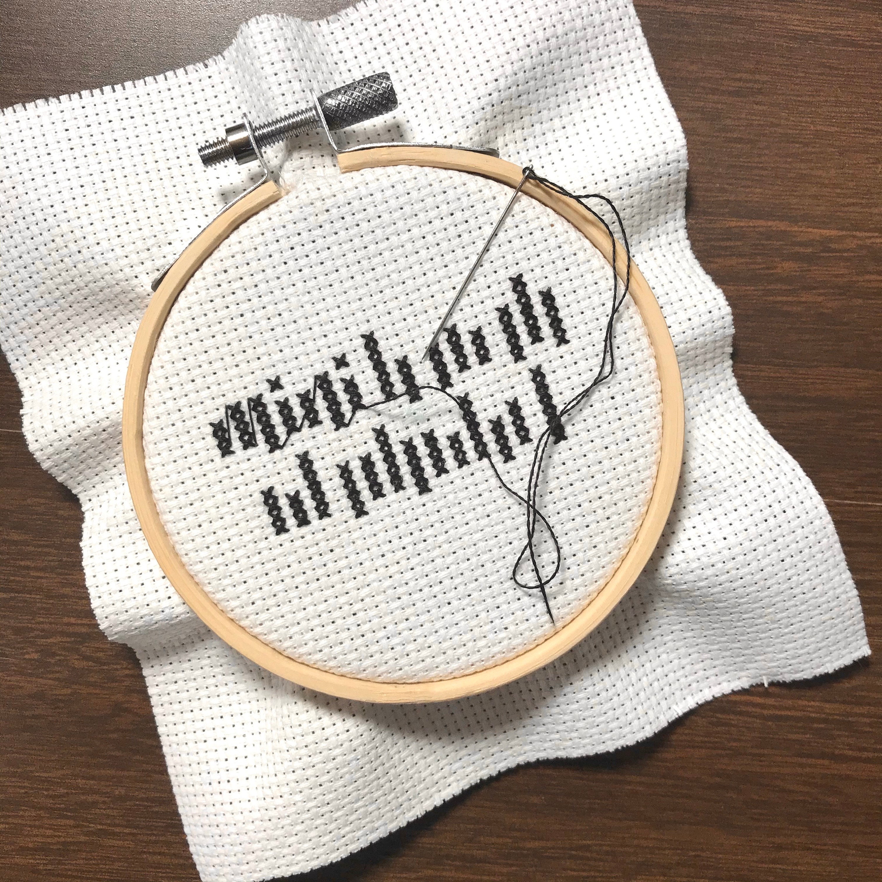 Mini Brush Calligraphy Cross Stitch Alphabet LOWERCASE - Etsy Australia