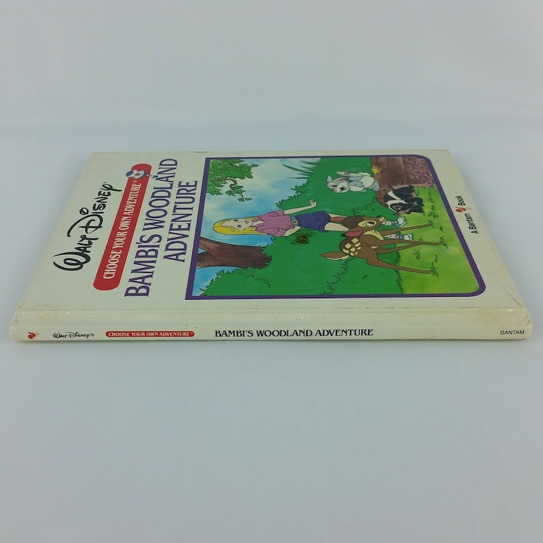 Bambi's Woodland Adventure Walt Disney Choose Your Own Adventure 1987 ...