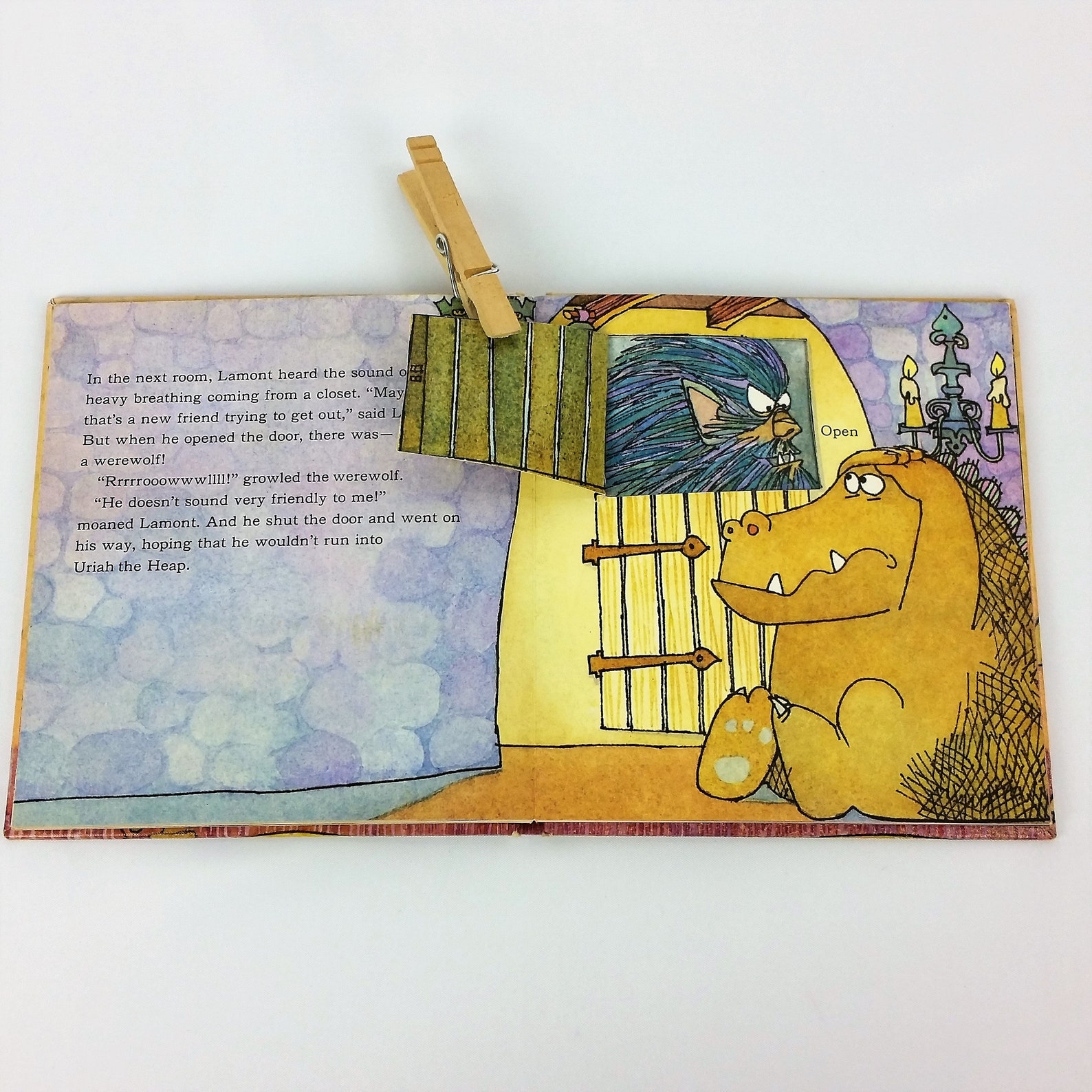 Lamont the Lonely Monster Hallmark Lift and Look Play Time Book Dean ...