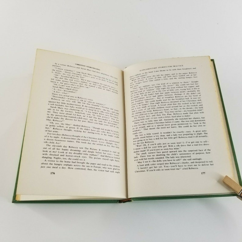 Enfants Vtg Livre Conte chrétien Arthur Spalding 1966 Septième jour ...