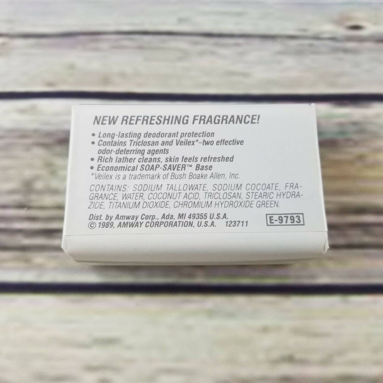 Vintage AMWAY Deter Soap Sealed NOS Vintage Lot Dated 1989 8 Bars ...