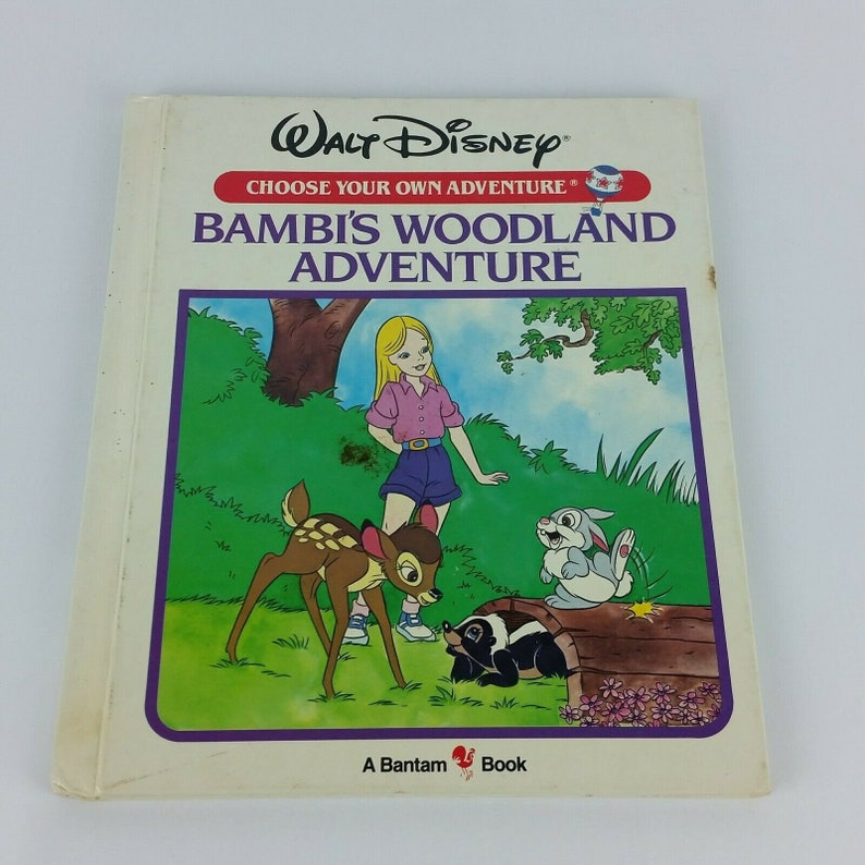 Bambi's Woodland Adventure Walt Disney Choose Your Own Adventure 1987 ...
