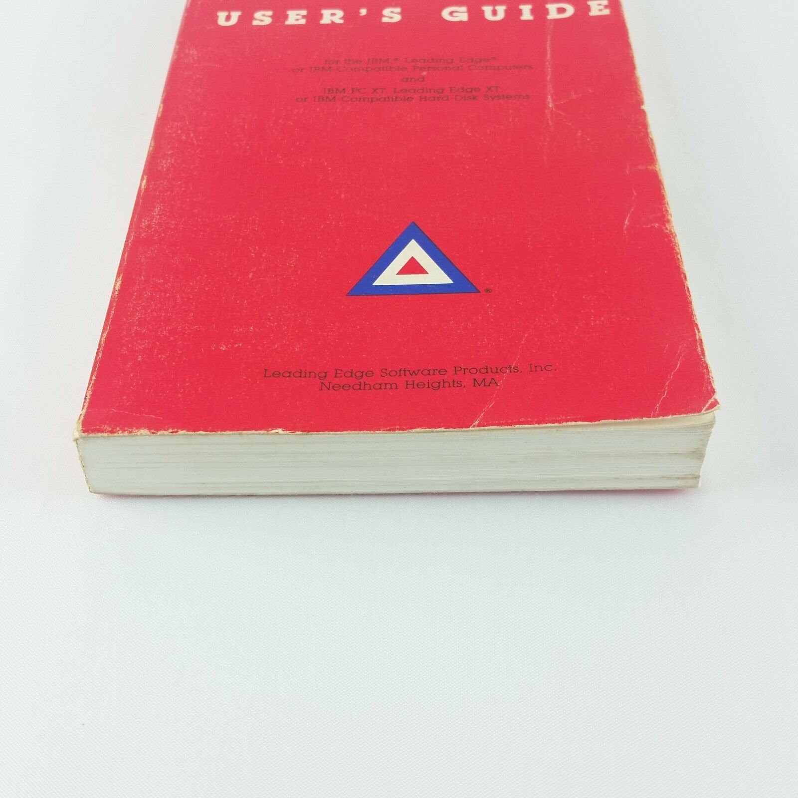 Leading Edge Word Processing User Guide IBM Vintage Computing 1985 Book ...
