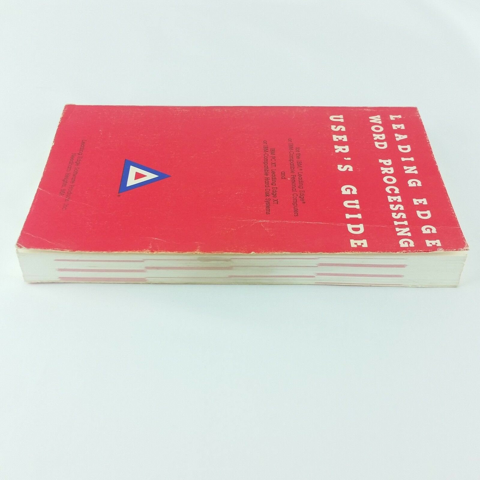 Leading Edge Word Processing User Guide IBM Vintage Computing 1985 Book ...