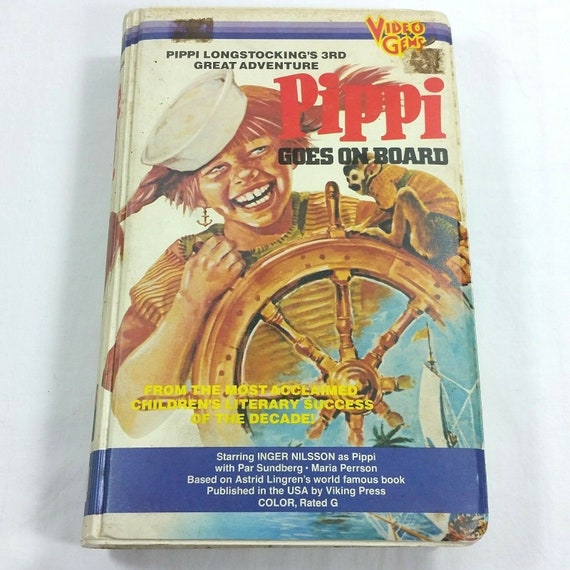 Pippi Longstocking Movie Vhs