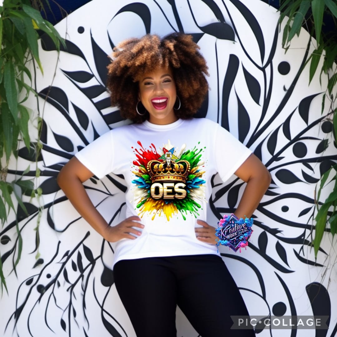 OES Crowned With Splash T-shirt - Etsy
