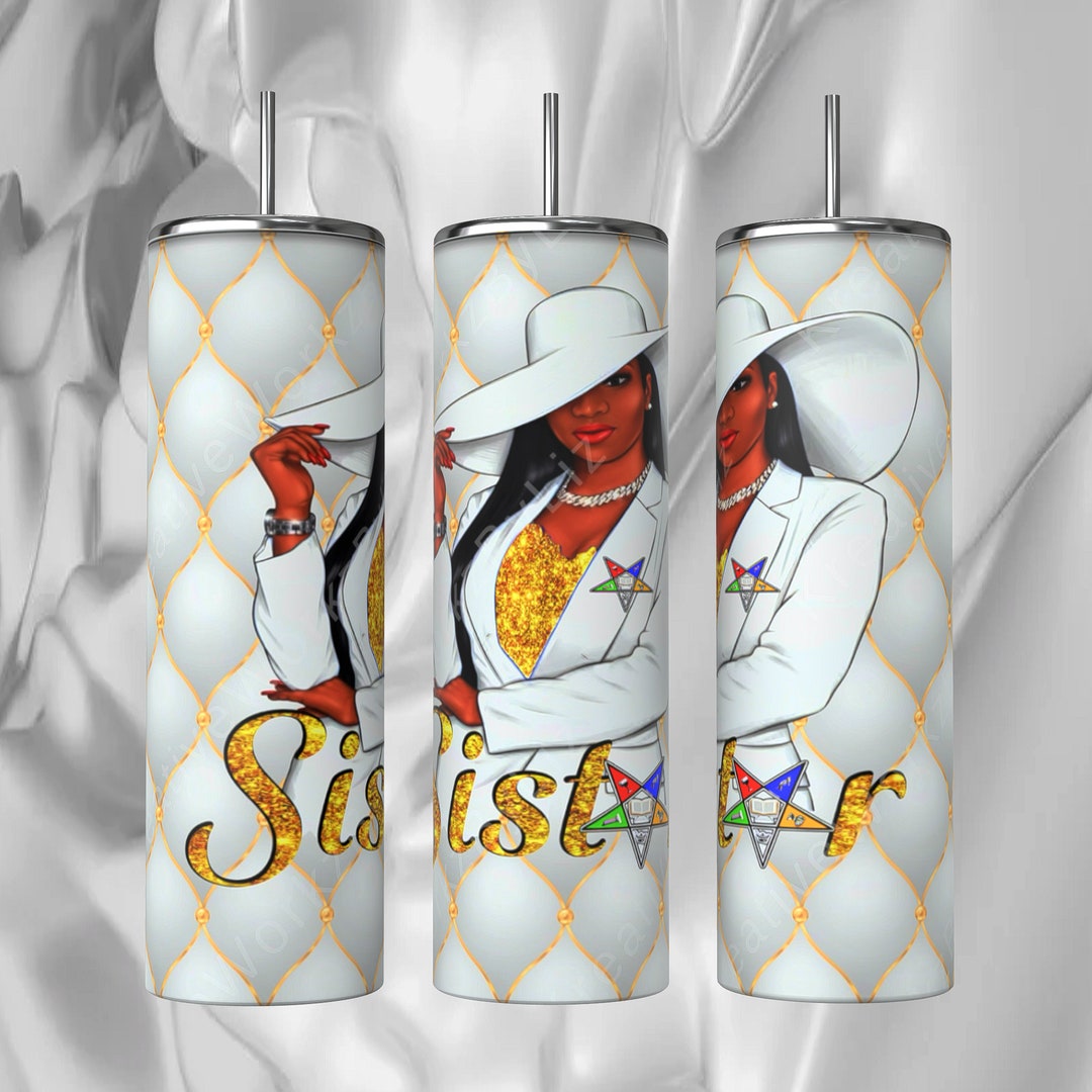 OES Lady in White Tumbler - Etsy