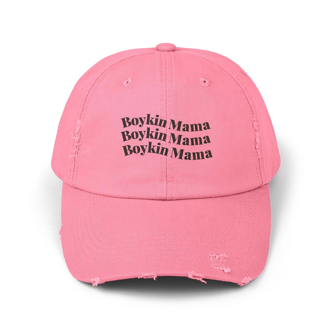 Boykin Spaniel Inspired Boykin Mama Distressed Cap Dog Momma Ball Cap ...