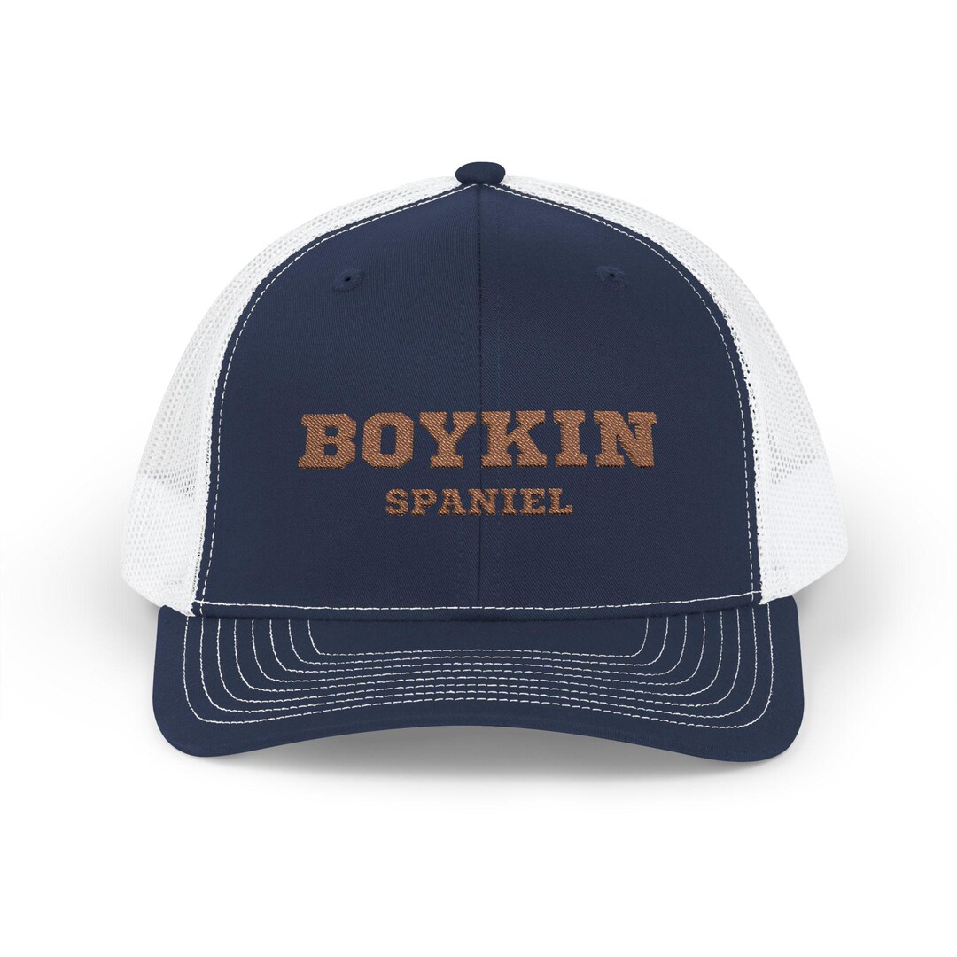 Boykin Spaniel Inspired Mens Embrodiery Snapback Trucker Cap Fit Casual ...