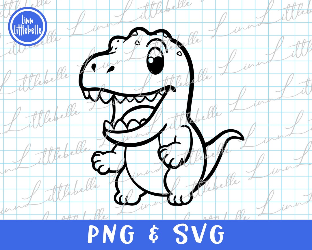 Dinosaur Svg File for Cricut, T-rex Svg, Tyrannosaurus Rex, T-rex Png ...