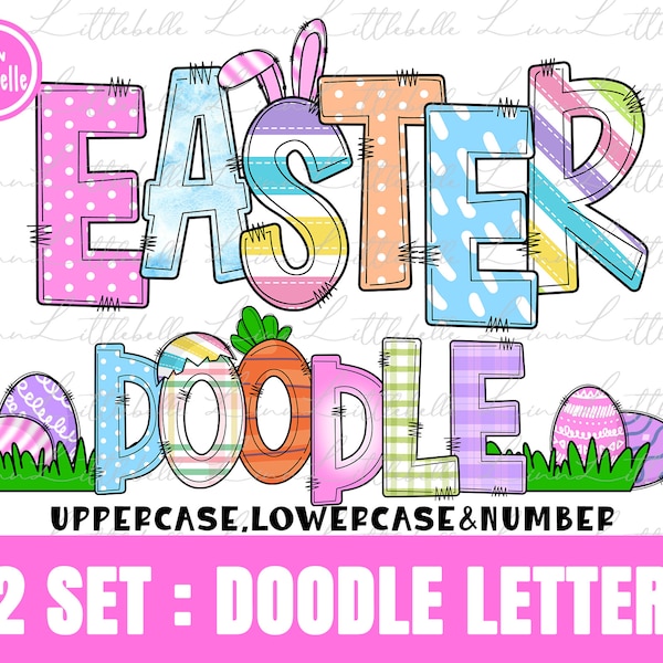 Doodle Alphabet - Etsy