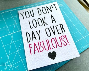 Fabulous Friend Birthday Card - Etsy UK