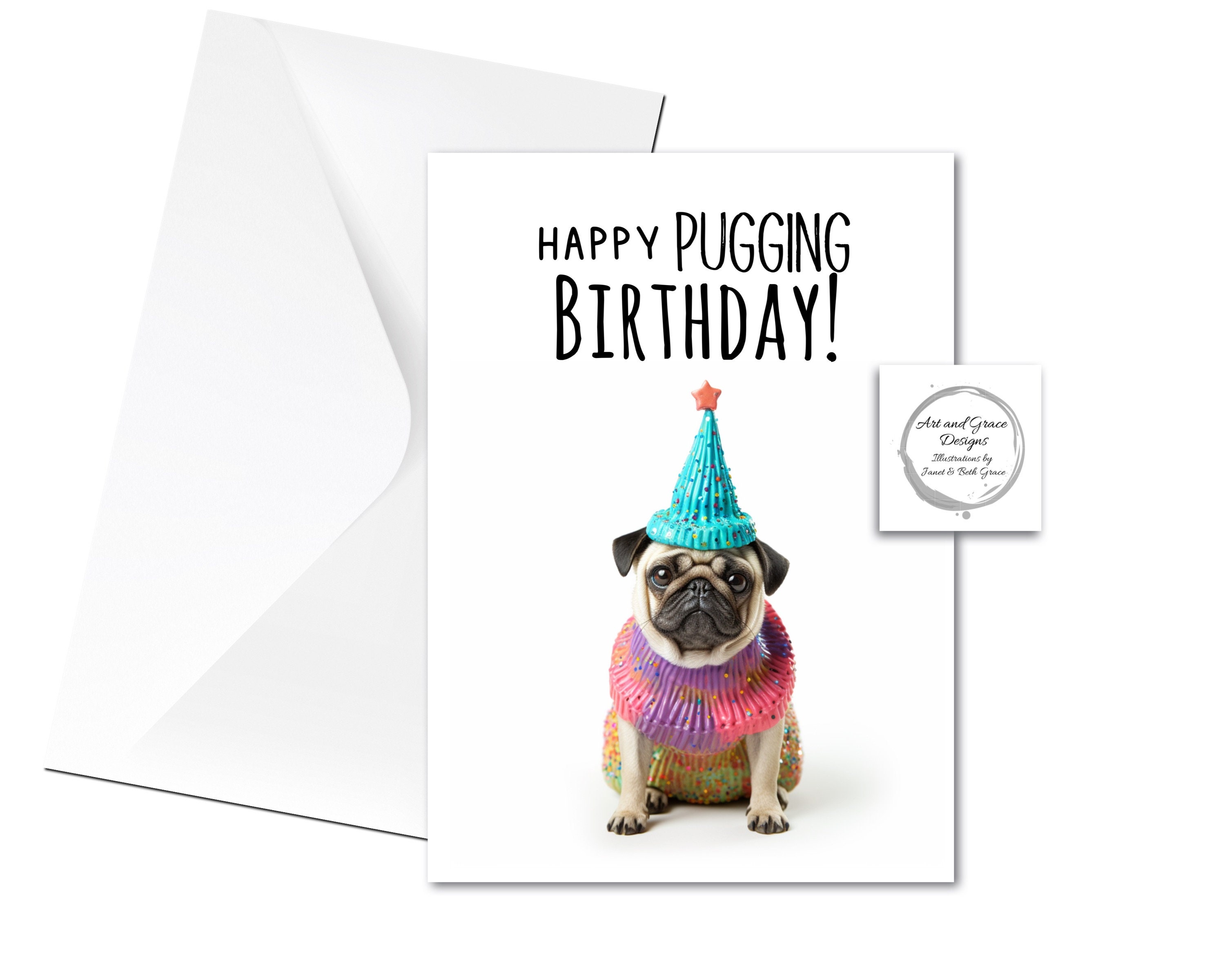 Dogs Happy Birthday Janet