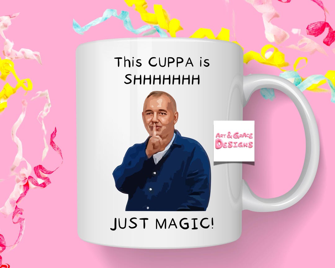 Bob Mortimer Mug - Magic Cuppa Gift - Funny Comedian- Humorous Mug Gift ...