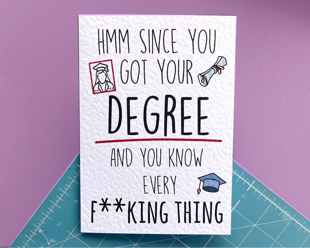 Graduation Card - Congrats on Getting Your Degree, Stay Safe ...
