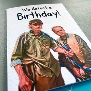 Funny Detector Birthday Card - Humorous TV Show Greeting Card - Etsy