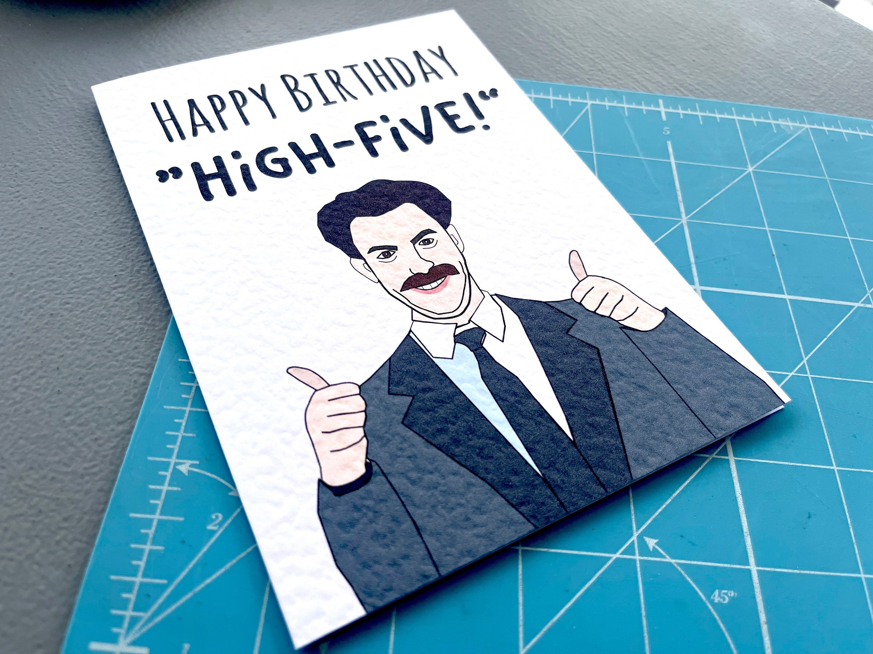 High Five Borat