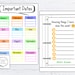 Printable PDF Reward Chart School and Home Planner Instant Download Kid ...