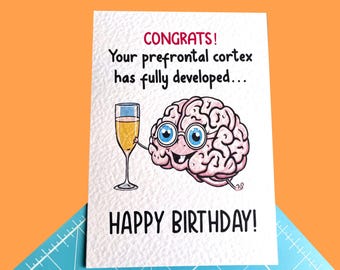 Your Brain: Prefrontal Cortex, Amygdala, Hippocampus - Etsy