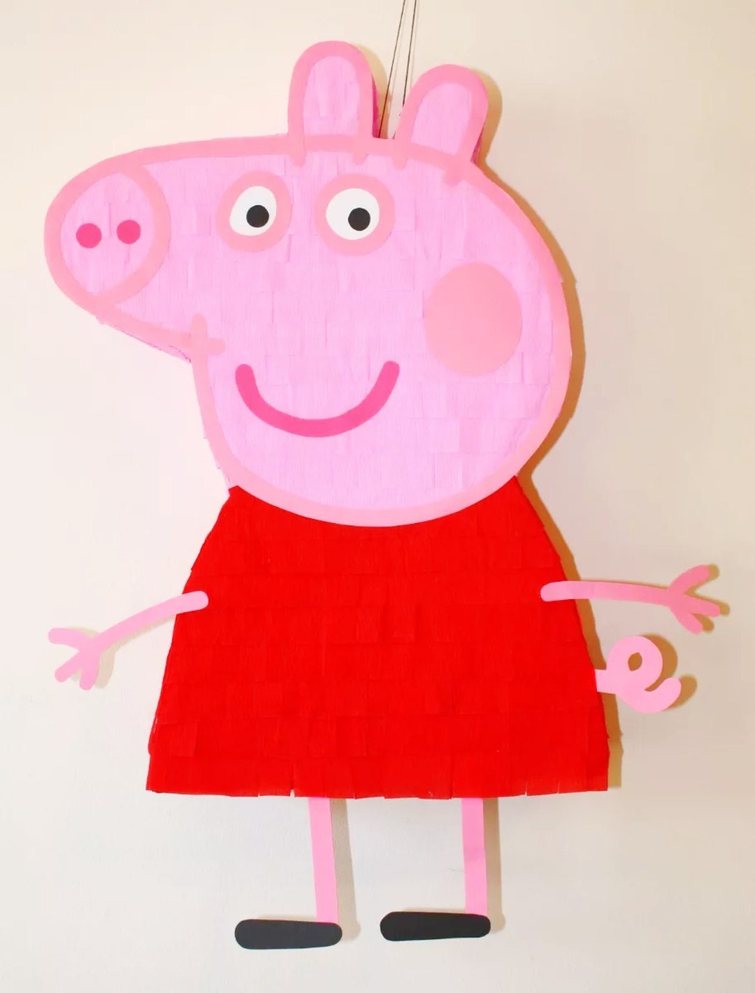 Peppa Pig Pinata - Etsy