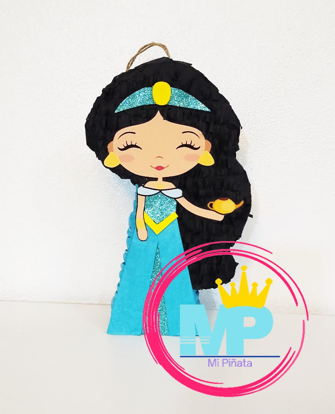 Princess Jasmine Mini Piñatas. Aladdin Party Centerpiece.the Aladdin ...