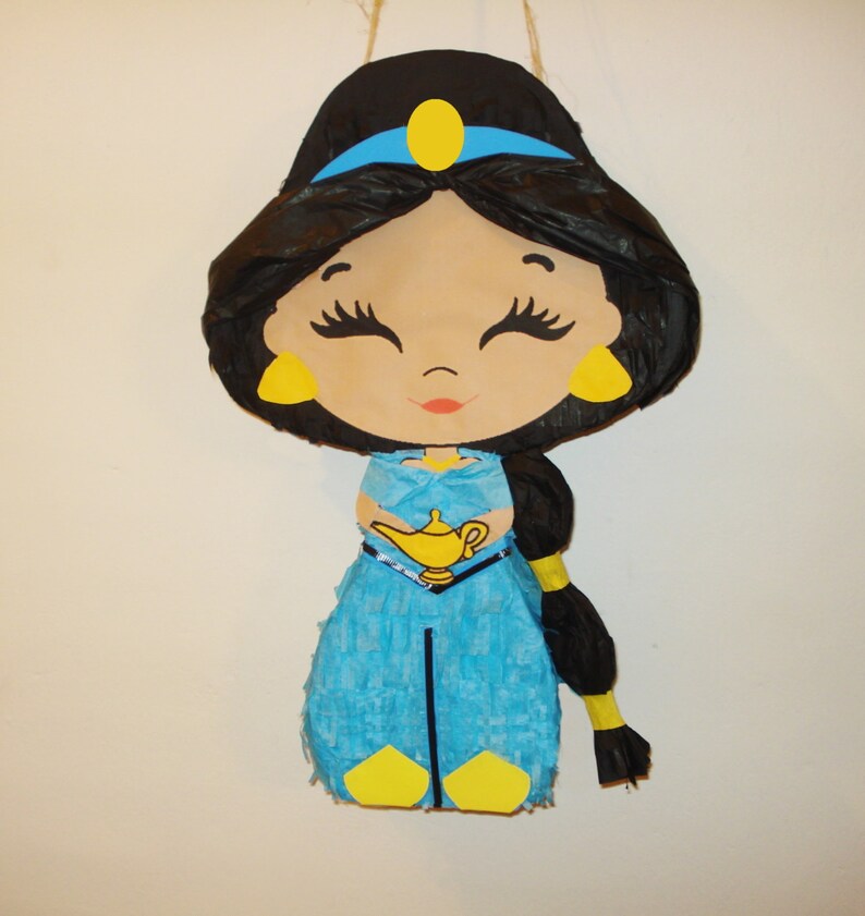 Princess Jasmine Pinata. Aladdin Theme Party - Etsy