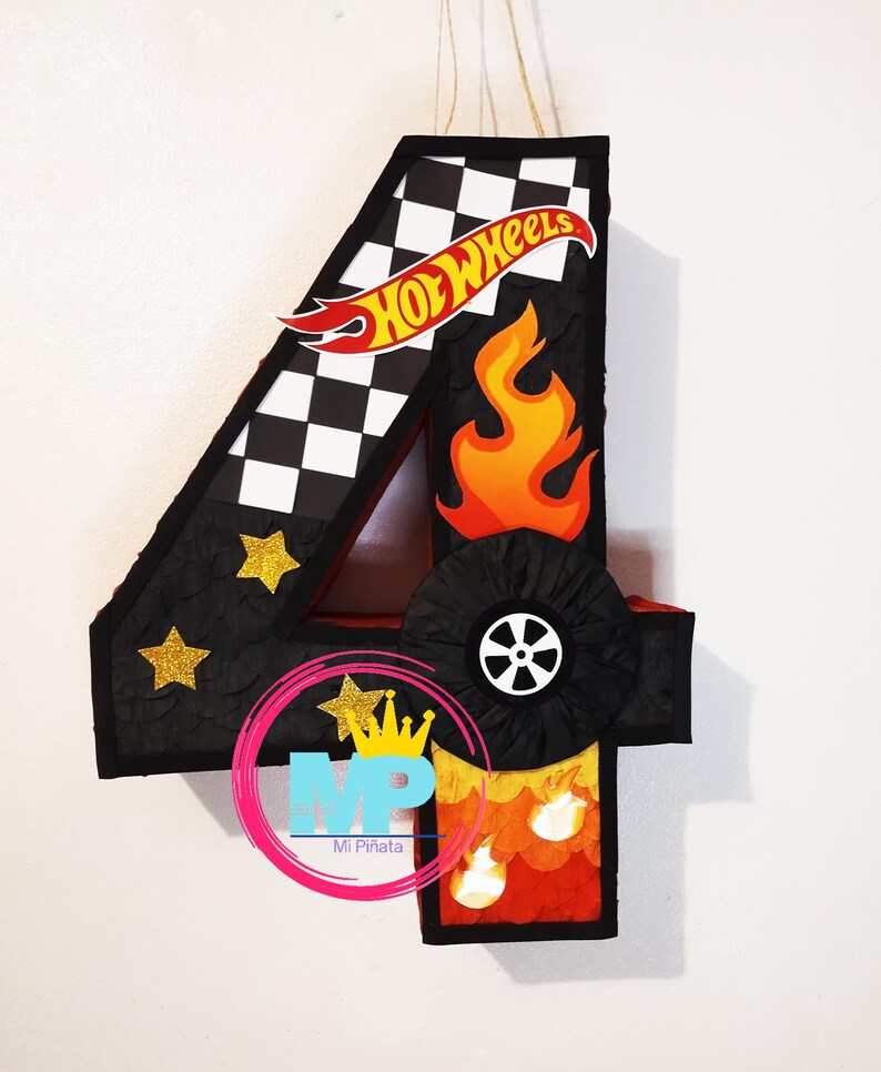 Hot Wheels Pinata (available 1-9) - Etsy