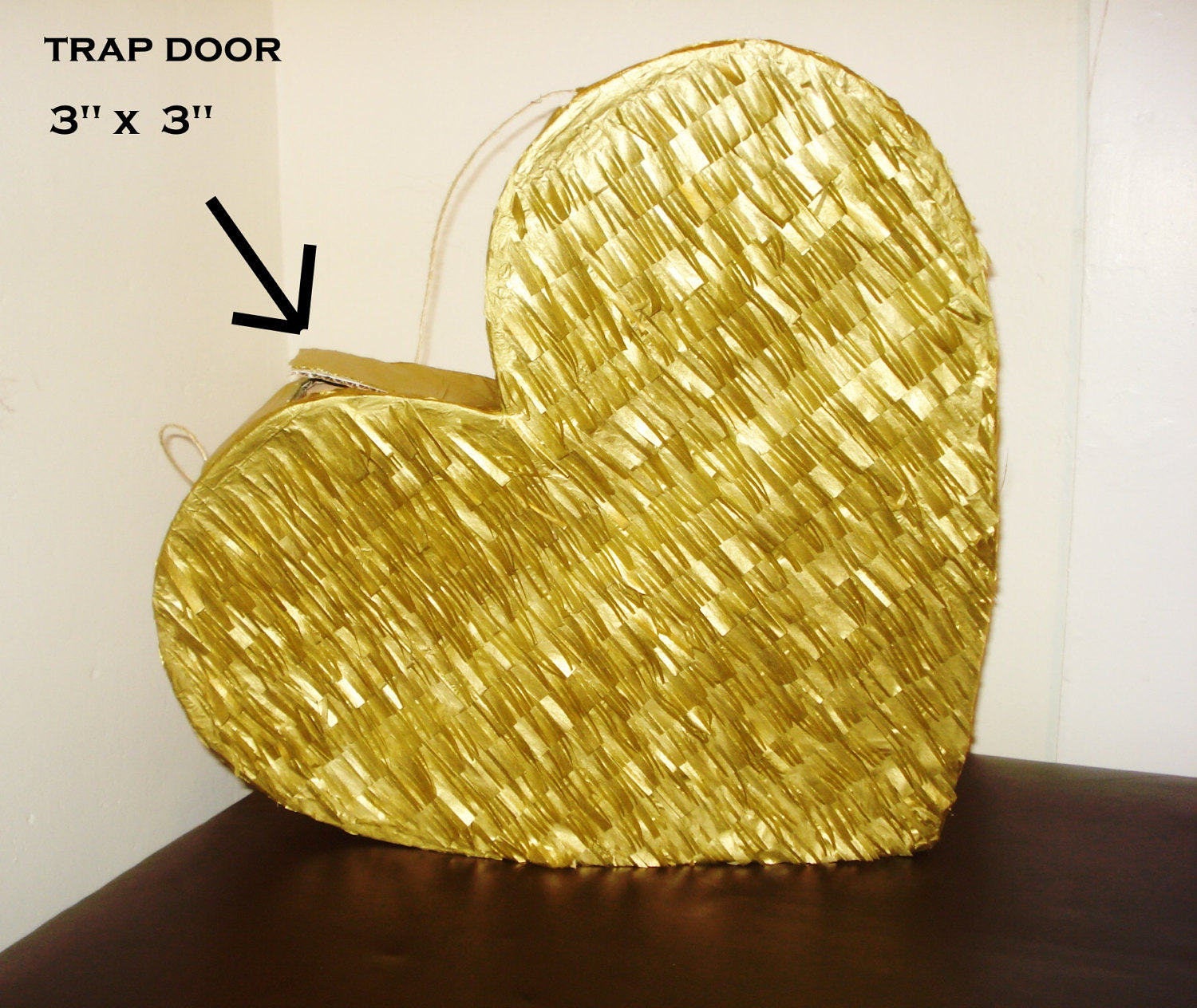 Navy Blue Heart Pinata. Wedding Pinata. Anniversary Pinata. Valentine's ...