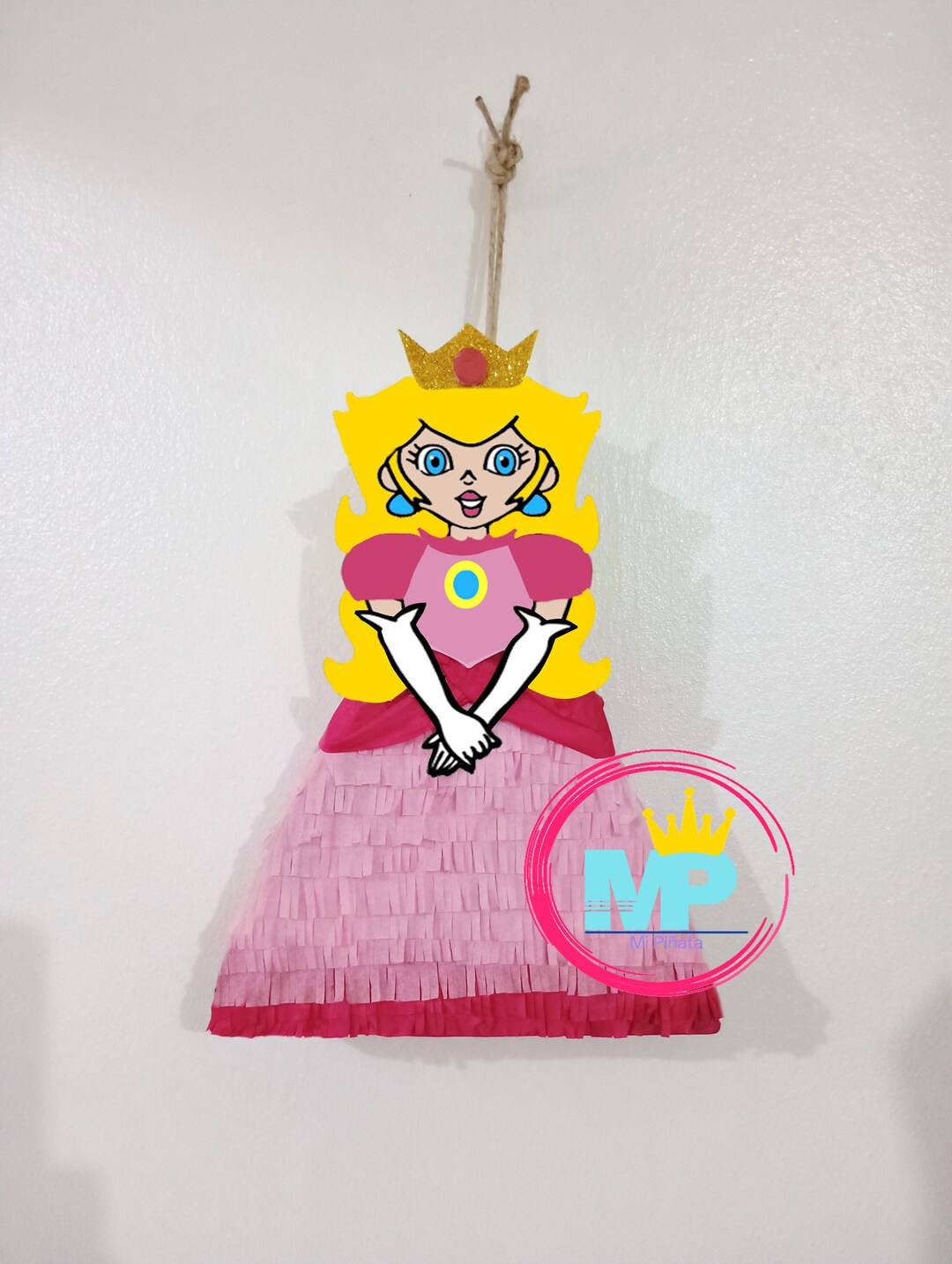 Princess Peach Mini Piñatas. Princess Peach Party Centerpiece. Princess ...