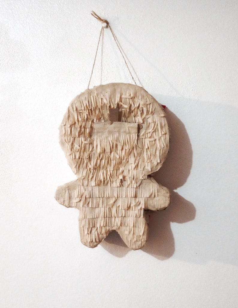 Gingerbread Girl Mini Piñatas. Christmas Party Centerpiece. Christmas ...