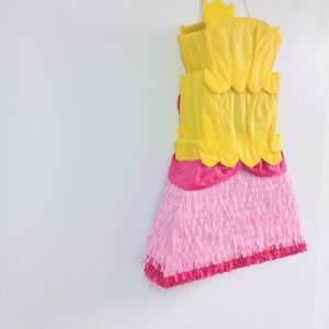 Princess Peach Piñata: Super Mario Bros. Party Decoration (24") - Etsy