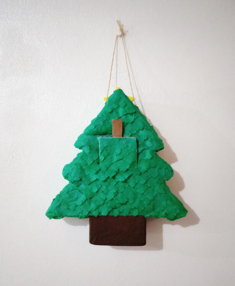 Christmas Trees Mini Piñatas. Christmas Party Centerpiece. Christmas ...
