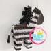 Zebra Pinata. Large Pinata. - Etsy