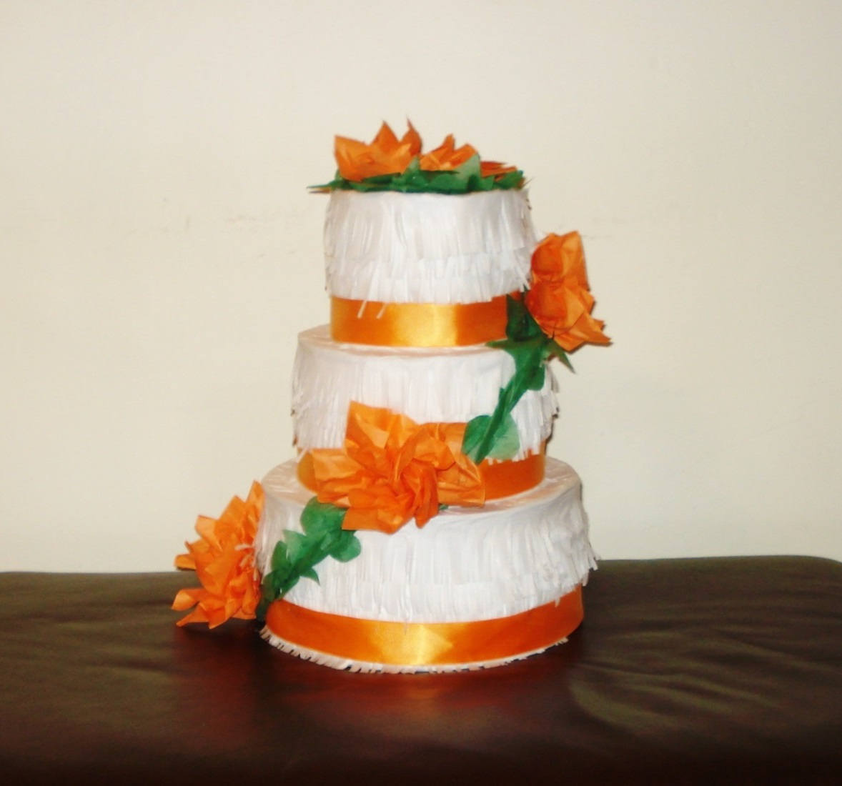 Orange Wedding Cake Pinata. Birthday Cake Pinata. - Etsy