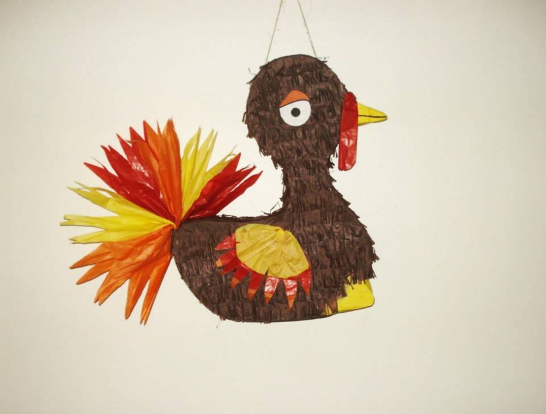 Turkey Pinata. Large Pinata. Farm Animal Pinata. - Etsy